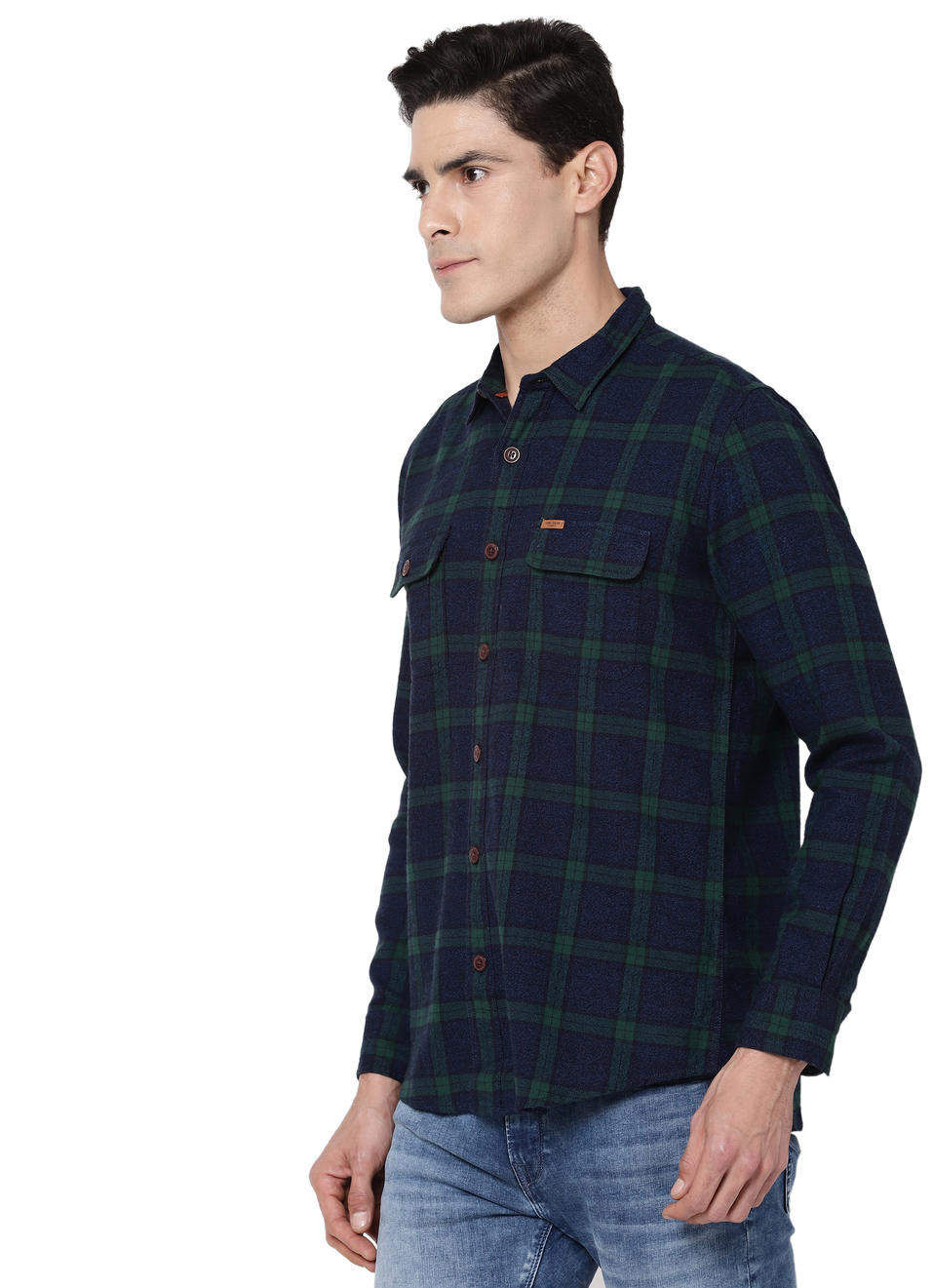 Simon Shiruku Grindle Check Shirt | Pepe Jeans India